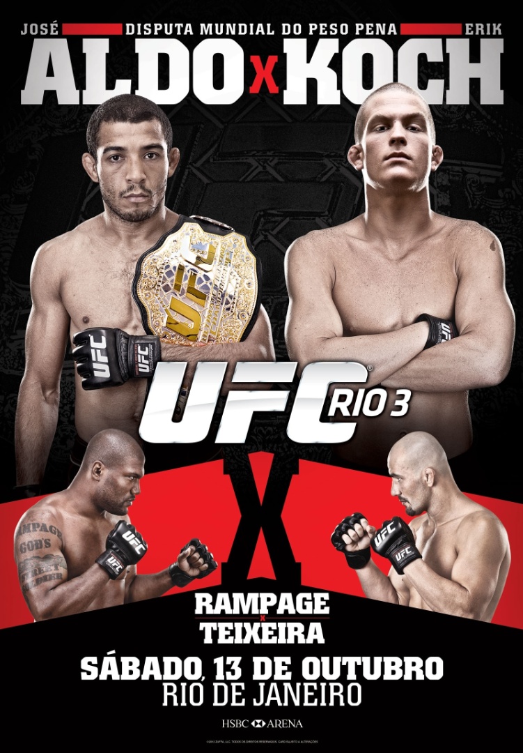 Face to Face: UFC CARTAZES UFC BRAZIL | Tudo sobre MMA e UFC.