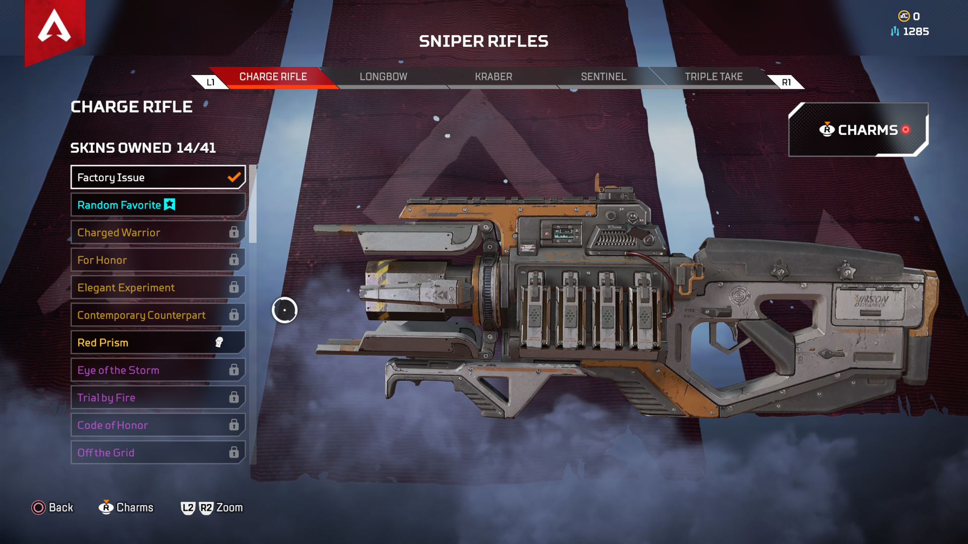 THE CHARGE RIFLE CAN BECOME A REAL DIRECTED ENERGY WEAPON