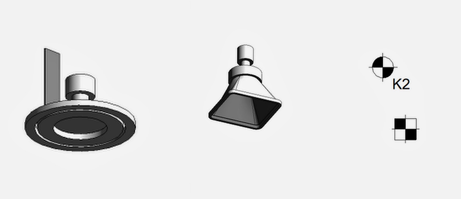 Custom Revit Families: Electrical fixtures / Elementy elektryczne