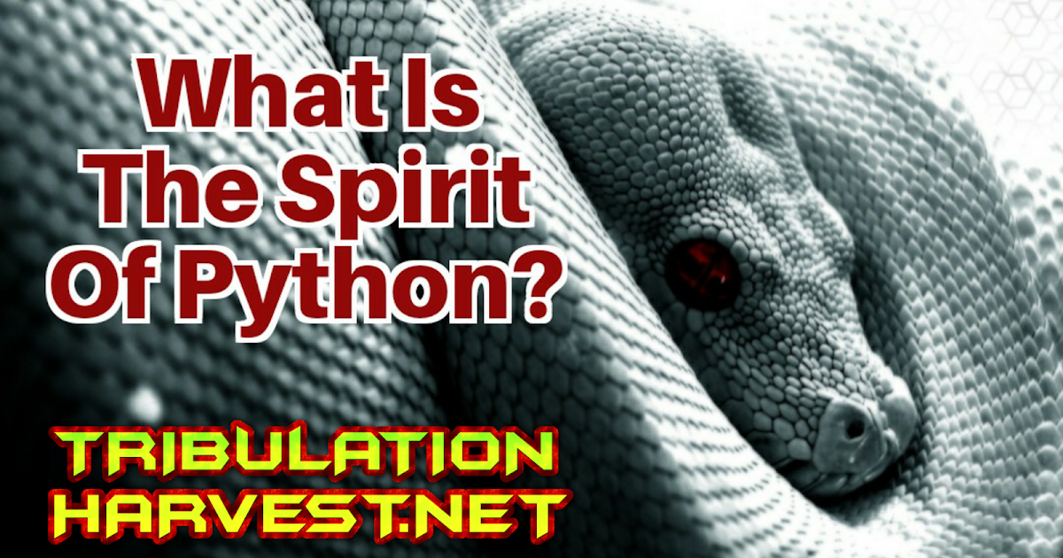 TRIBULATION HARVEST: The Spirit Of Python Is A Spirit Of Divination And ...