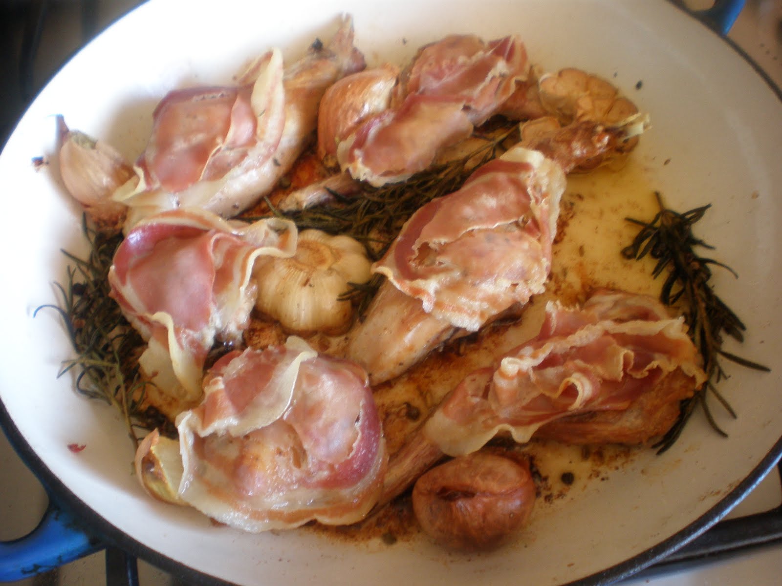 The InTolerant Chef ™: Pancetta Roasted Rabbit