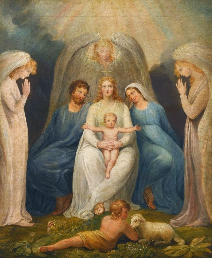 The Orientalist: William Blake - THE HOLY FAMILY 'CHRIST IN THE LAP OF ...