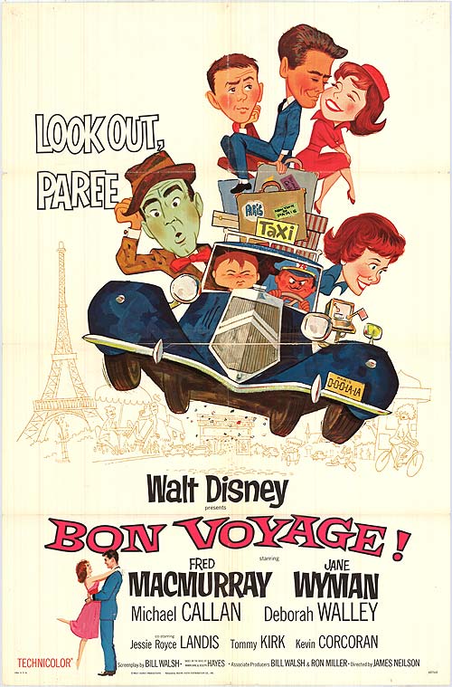 The Disney Films: Bon Voyage! - 1962