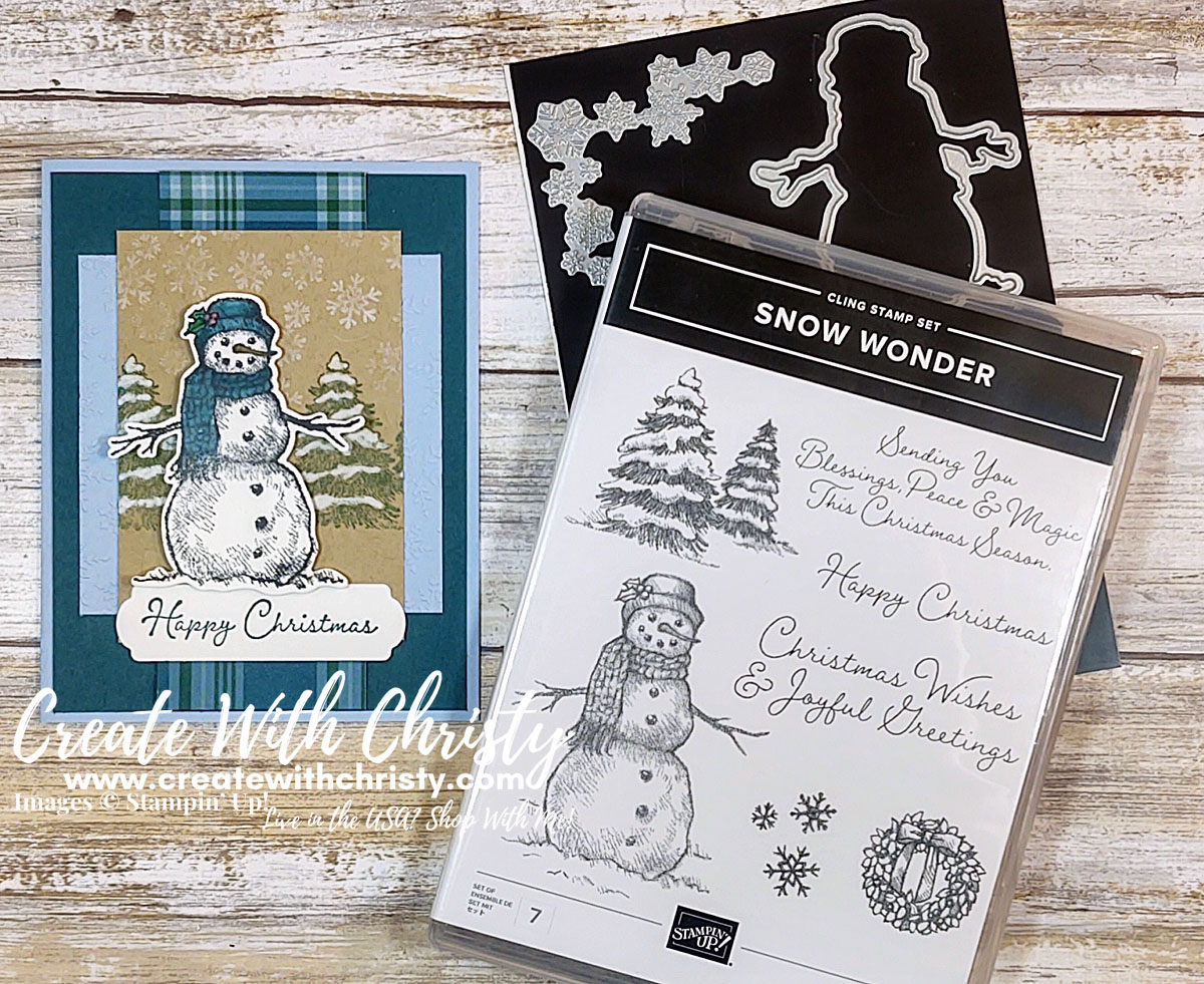 Snowy Day Christmas Card [Create With Christy]