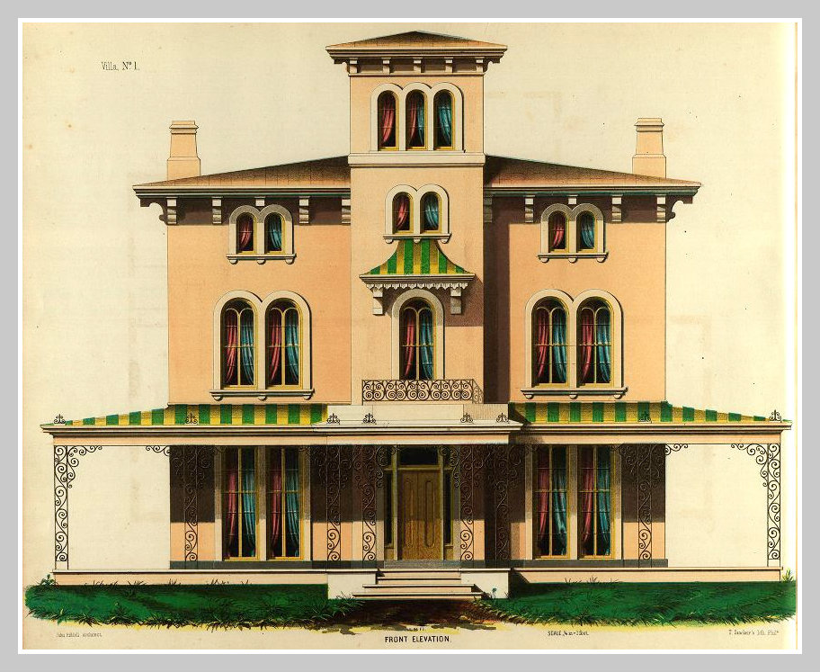 EverythingCroton: VINTAGE HOUSE DESIGNS FROM THE 1860'S
