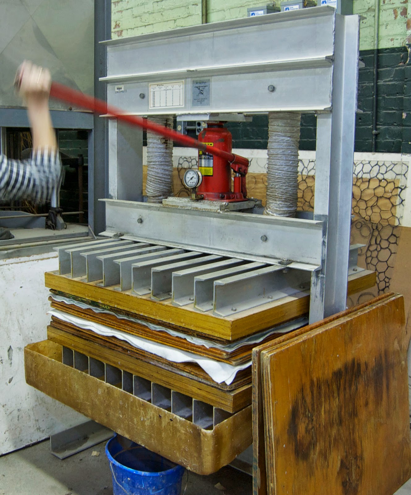 Draw what you see: I'm making spanish moss paper... from moss.