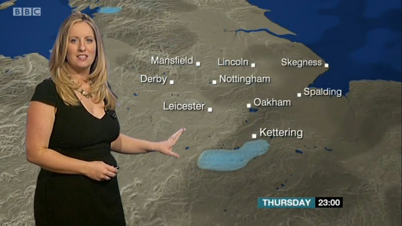 Uk Regional News Caps Anna Church Bbc East Midlands Today Weather