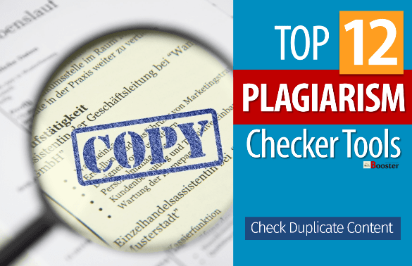 Top 12 Online Plagiarism Checker Free Tools with Percentage For ...