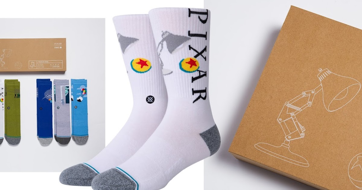 25th Anniversary Pixar-Themed Socks from STANCE Now Available | Pixar Post