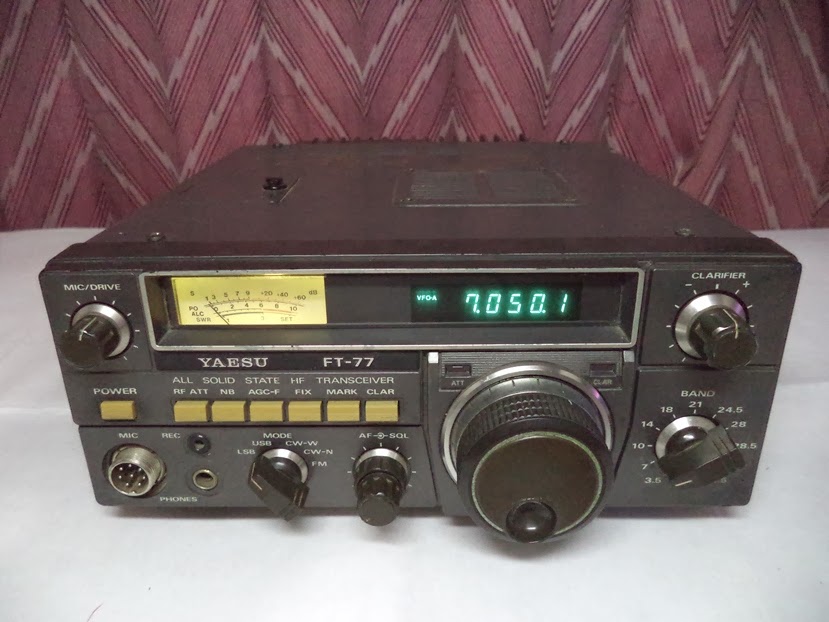 MEDAN RADIO: Yaesu FT-77 no.2