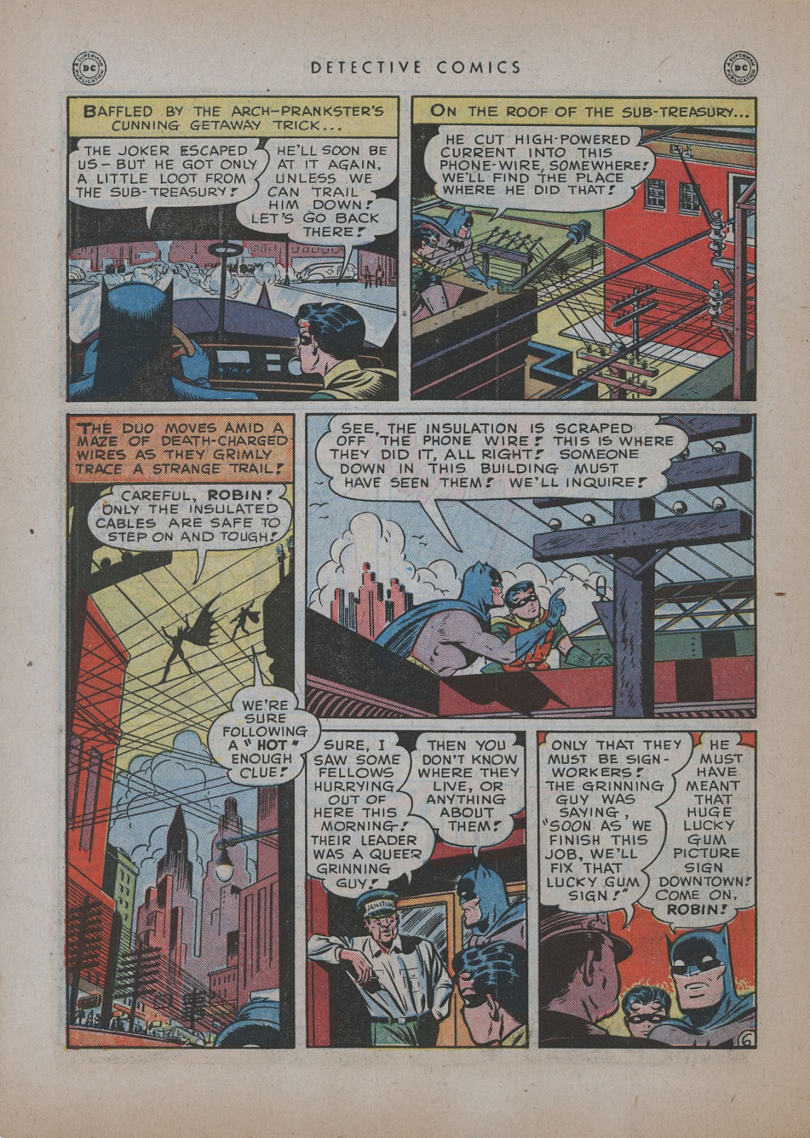 Rebus Crimes! (DETECTIVE #137) Joker Cover Story