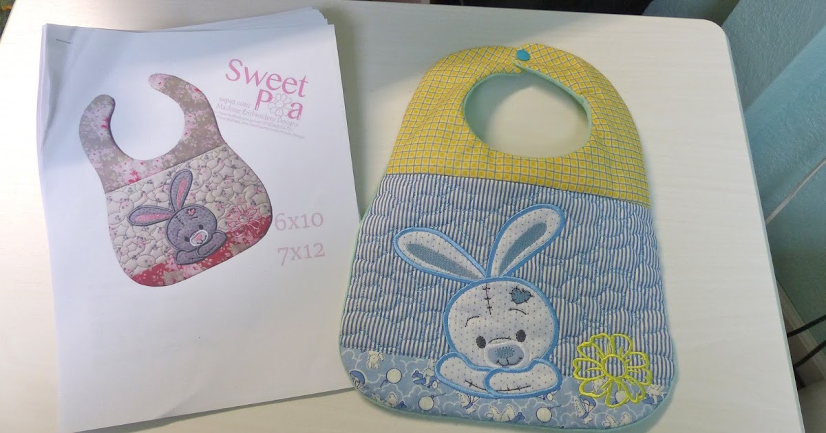 Timber Hill Threads: Cute In- the- Hoop Baby Bibs!