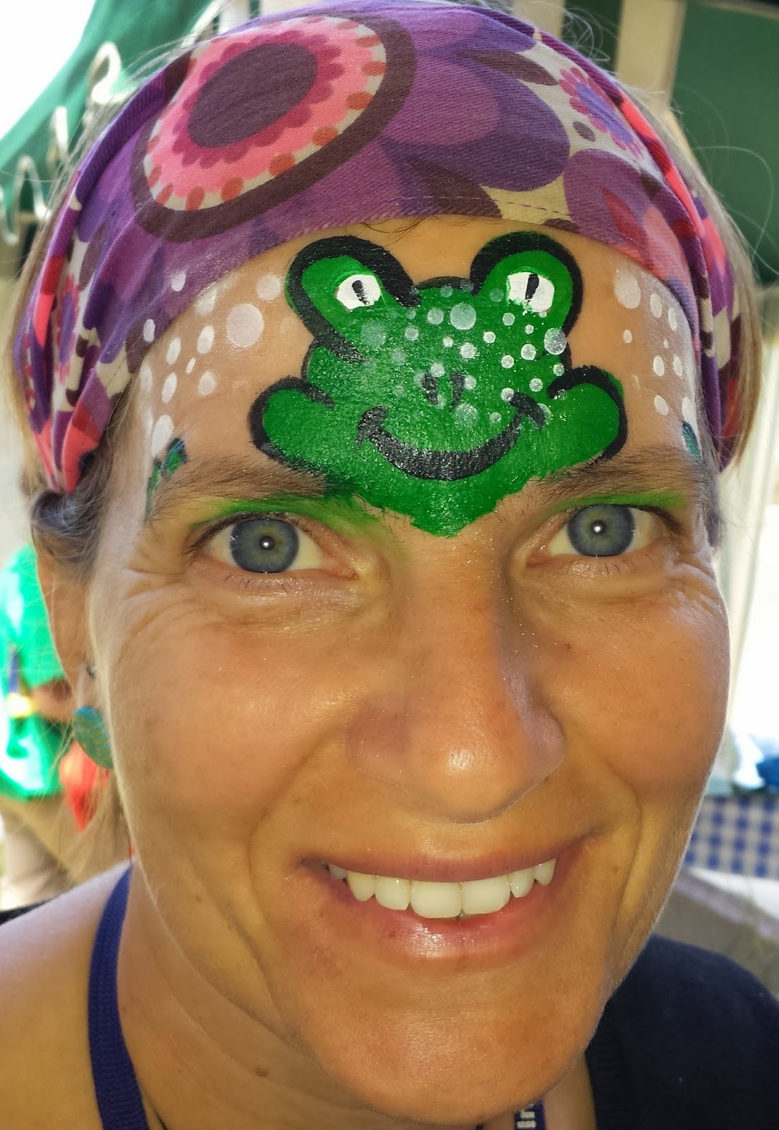 Frog Face Painting Ideas