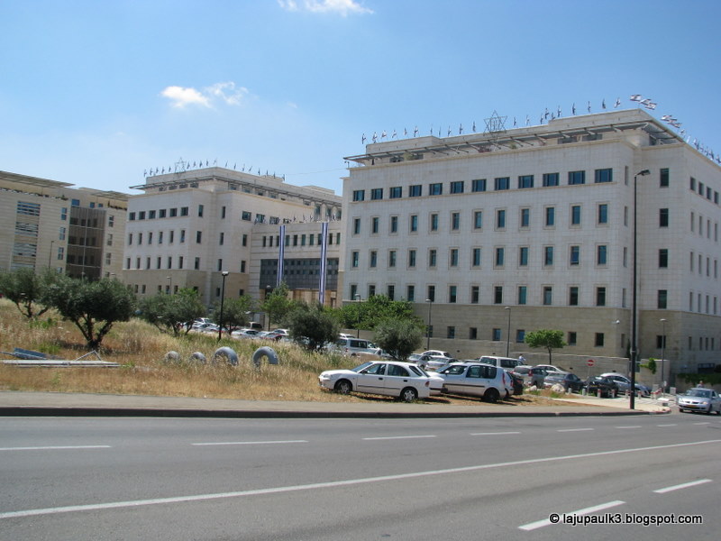 THROUGH THE LAND OF ISRAEL III: Israeli Prime Minister's Office, Jerusalem.