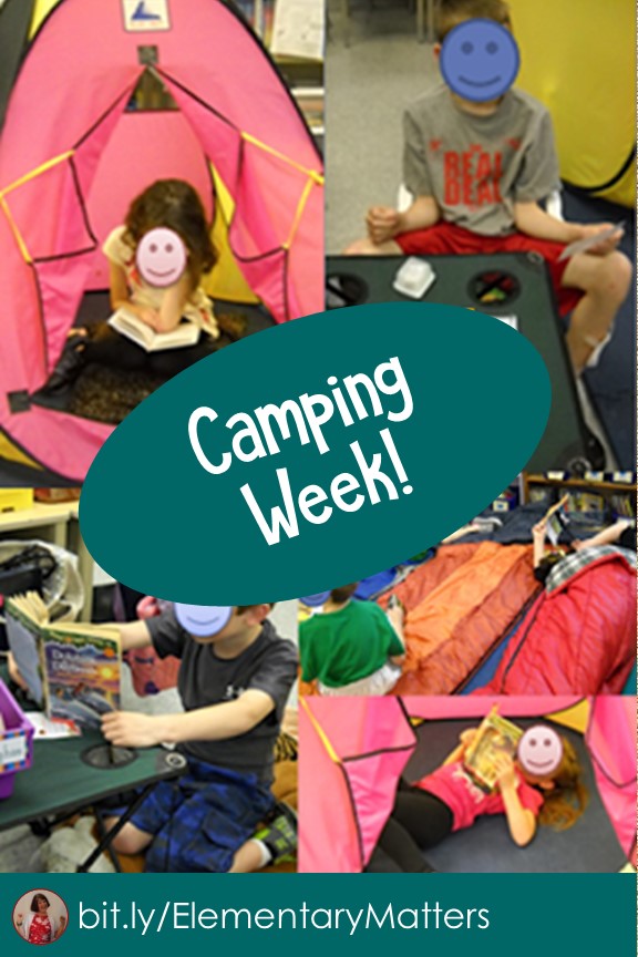 Elementary Matters: Camping Theme Week