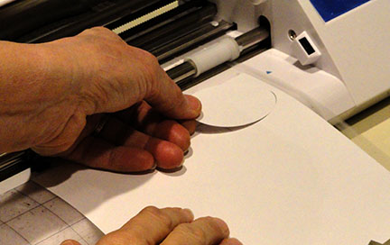 Needles 'n' Knowledge: Printing on Cut Shape Using Office Printer