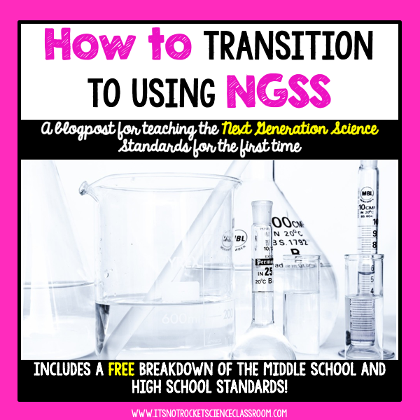 Transitioning to the Next Generation Science Standards: 5 Guidelines ...