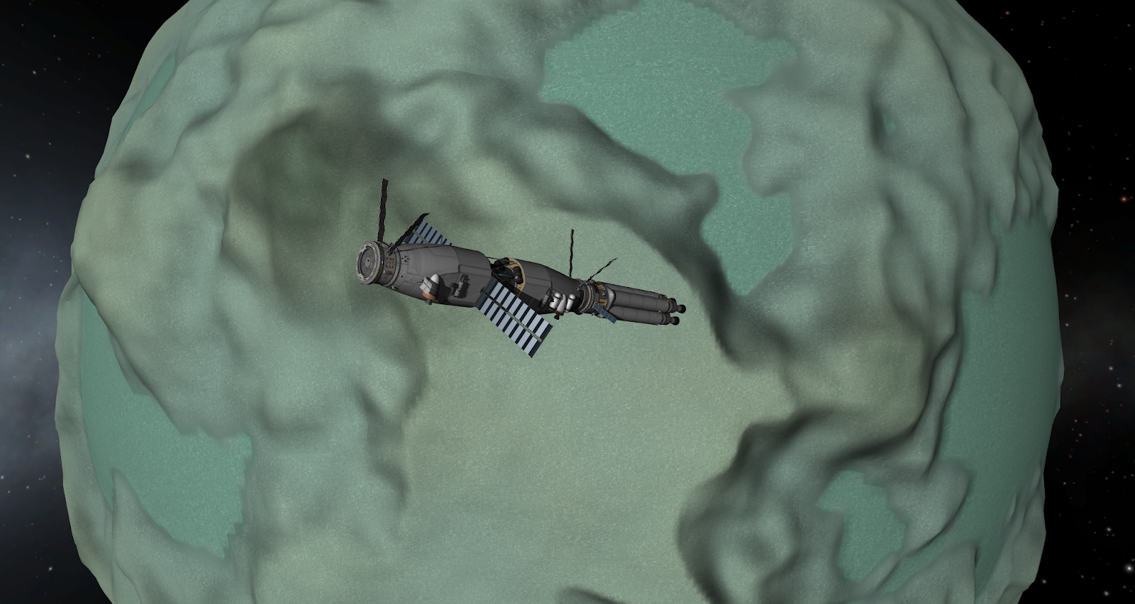 Shane Colton: KSP: Laythe Colony Part 4, Drop Ships and Lonely Rovers