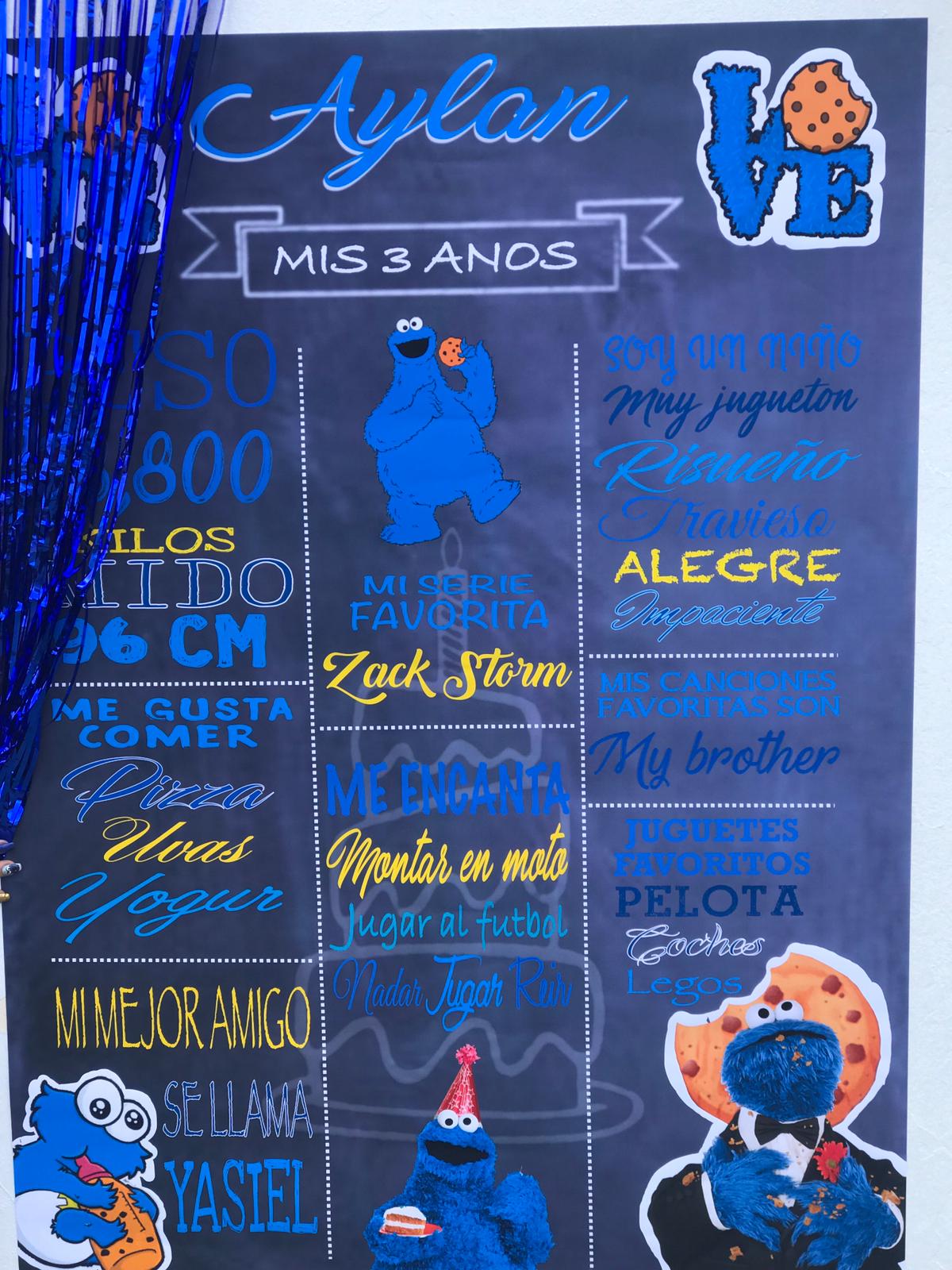 Mi monstruito cumple 3 – La Magia de Sonreir