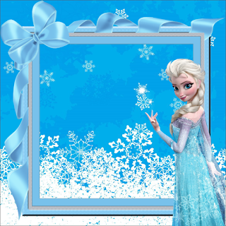 Marco Gratis para foto Frozen