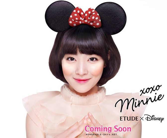 Preview: Etude House xoxo Minnie Mouse Collection 2013 | Memorable Days ...