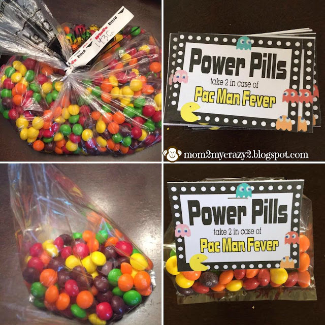 Running away? I'll help you pack.: PacMan Party .. Inside the Goody Bag ...