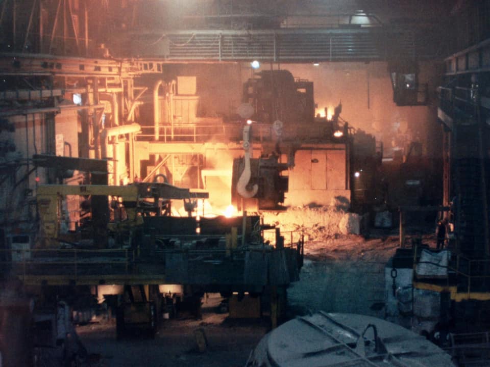 Industrial History: Steel Mill Ladles and Overhead Cranes