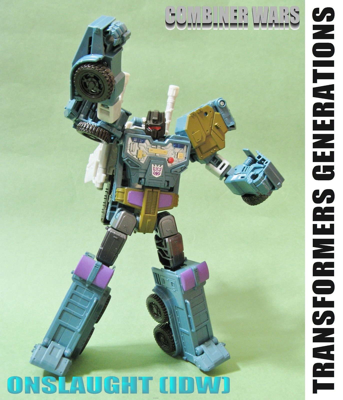 Transformers Generations Combiner Wars Voyager class ONSLAUGHT(IDW)變形金剛 ...