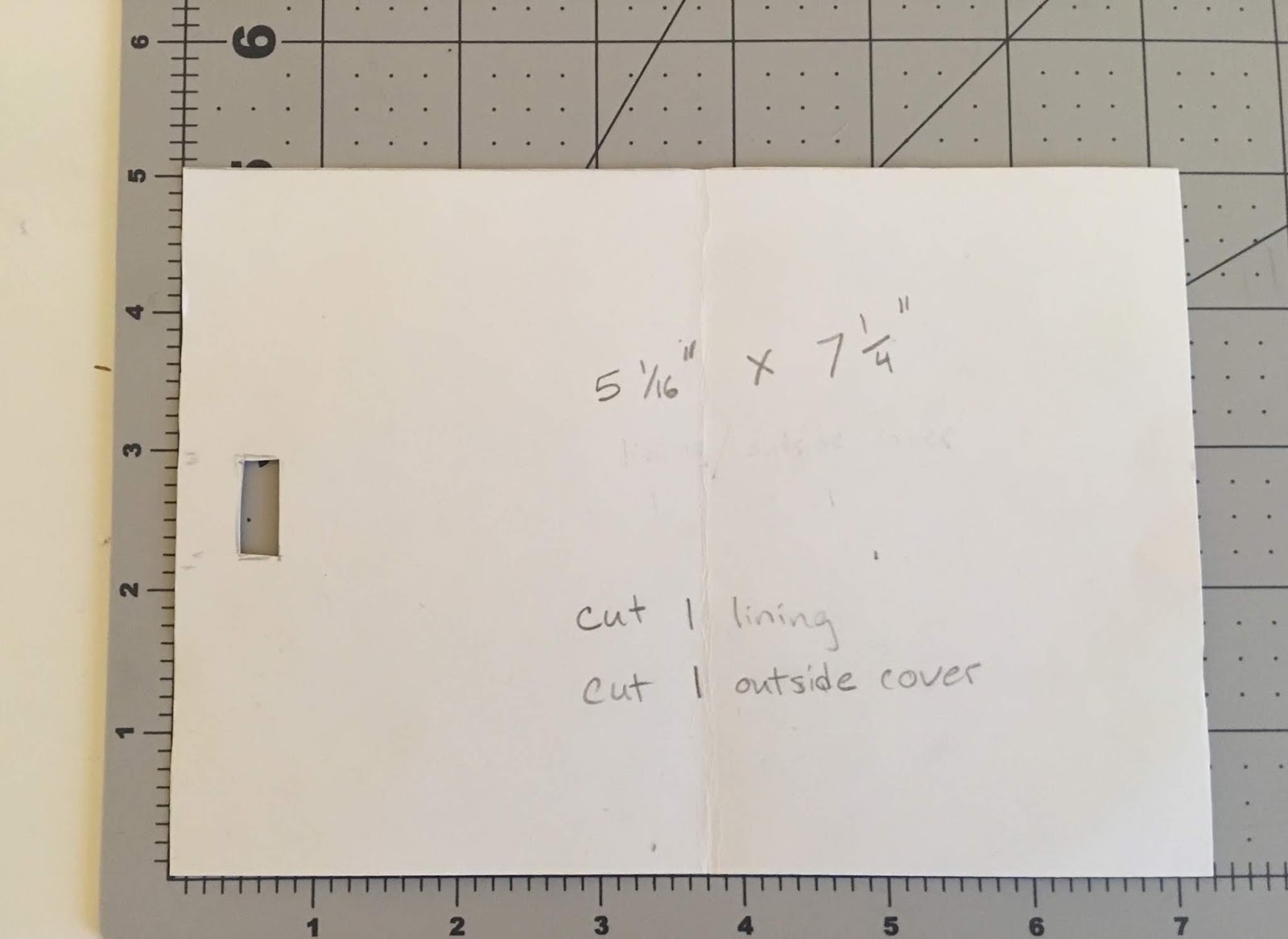 Fabric-covered mini composition books tutorial