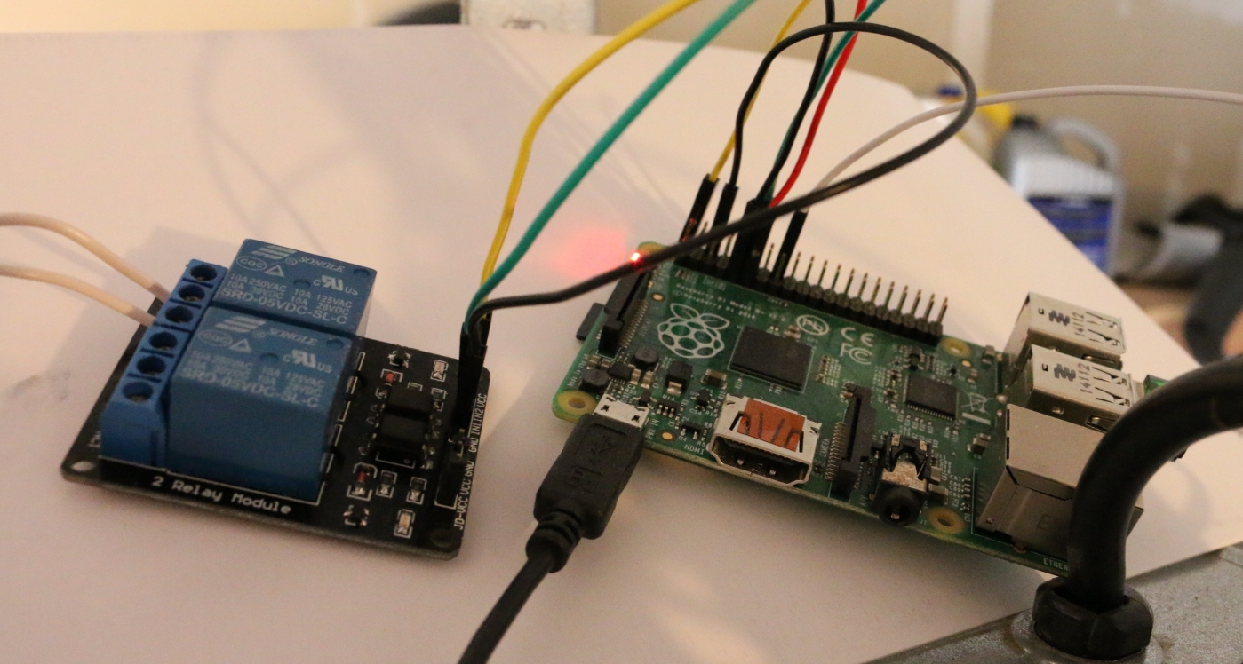 IOT based Garage door lock using raspberry pi