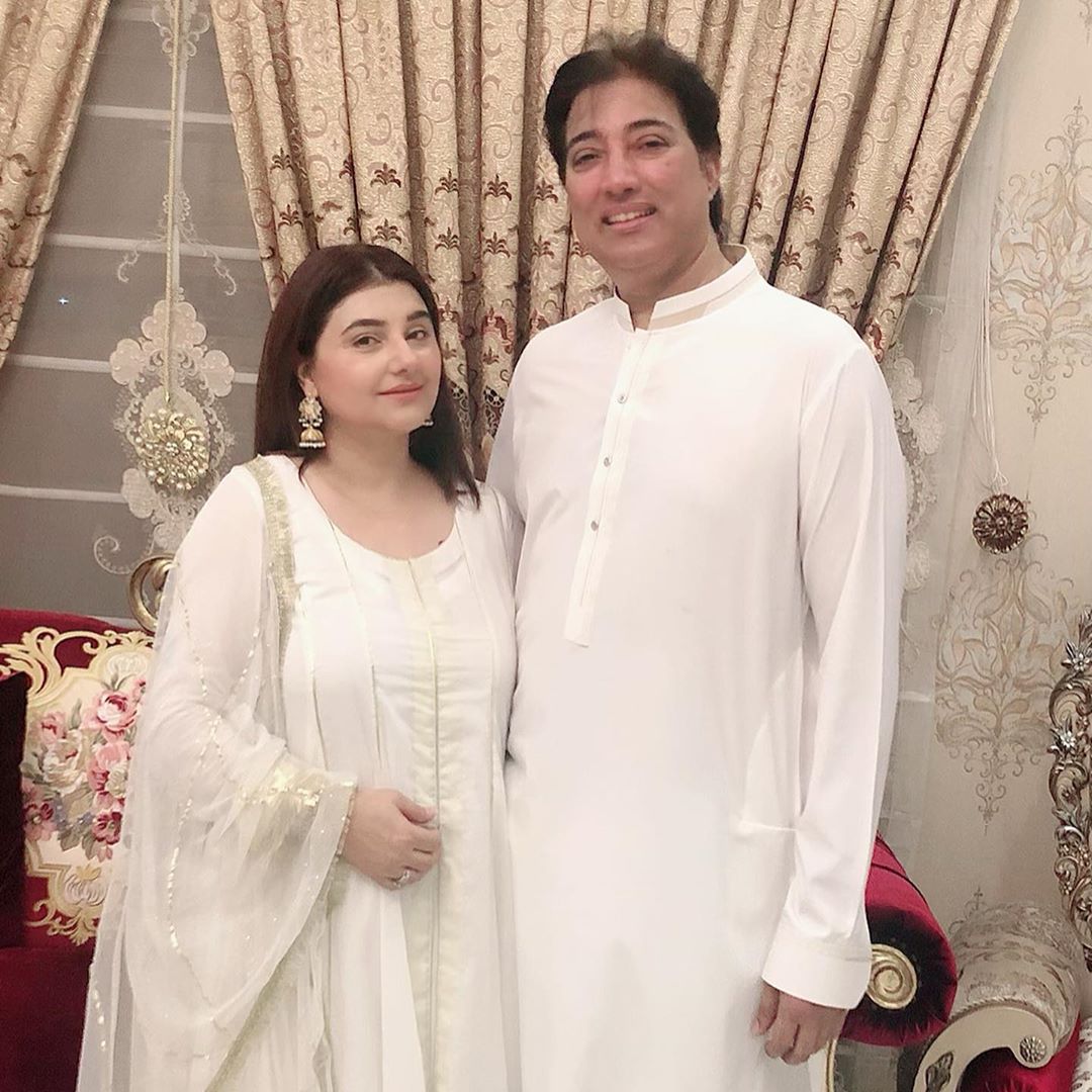 Beautiful Family Pictures of Javeria and Saud on Eid ul Fitr | Daily ...