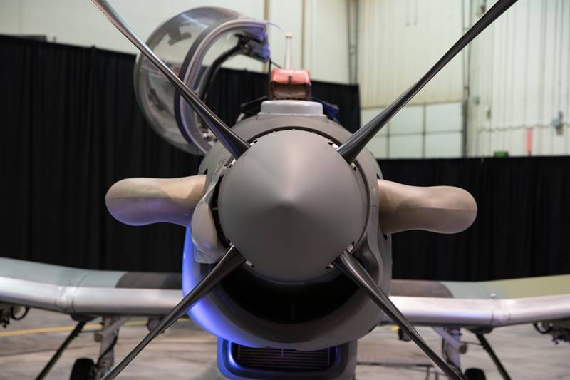 US Air Force receives first AT-6 Wolverine multi-role turboprop - Blog ...