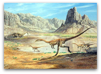 a mesozoic field guide: The Triassic Period