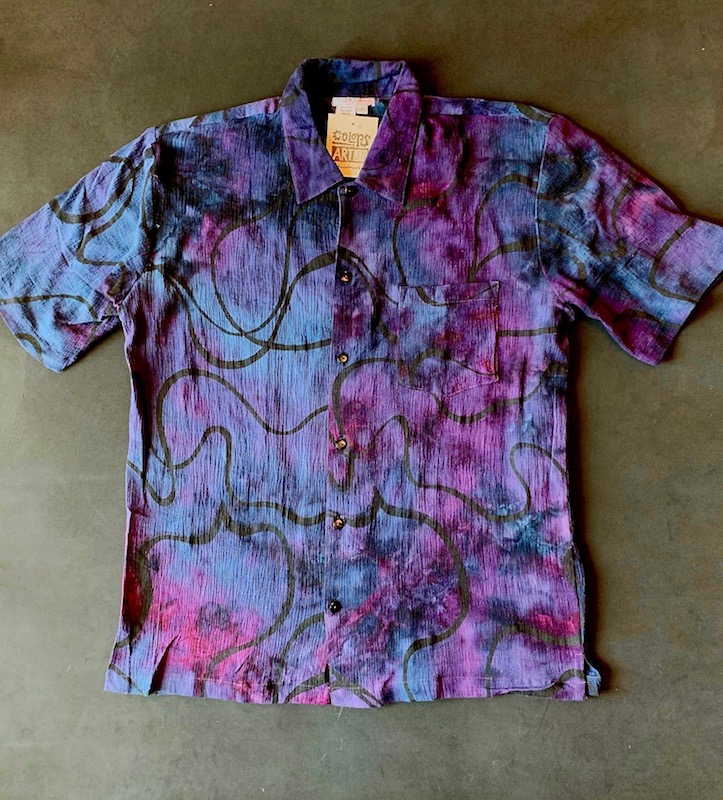 Colors Artwear: Mens Shirts- 100% Cotton Crinkle. Three sizes- Medium ...
