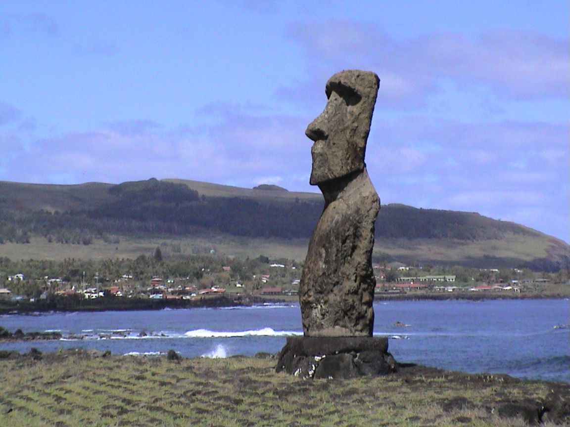 Campoeng Cmoneng: Misteri Patung Moai di pulau Paskah - Chili
