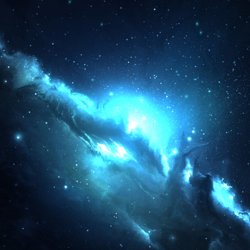 Blue Nebula - 4K - Animated ~ Wallpaper Engine