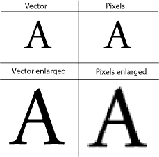 GRAPHIC DESIGN: Differences between Vector and Pixel Graphics