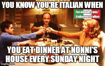Josie's Juice: Growing up Italian Australian Memes