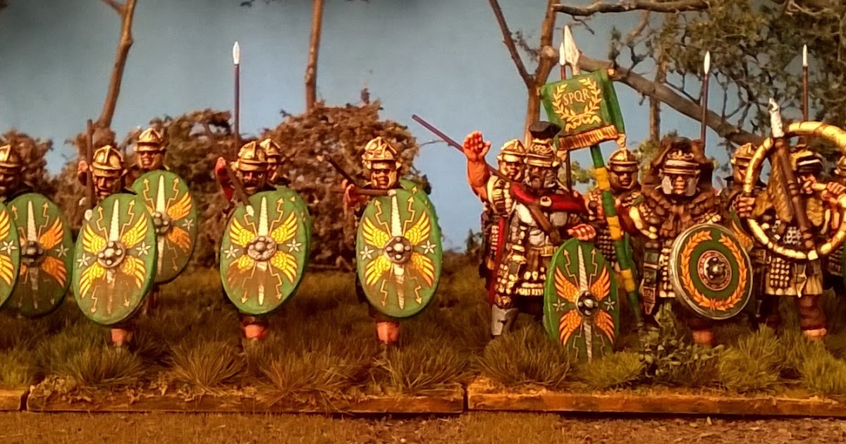 Painting Lead and other stuff.: 28mm Early Imperial Roman Auxiliary ...