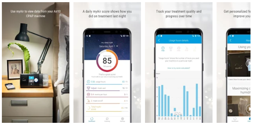 myAir for Air10 by ResMed Mobile App - Youth Apps