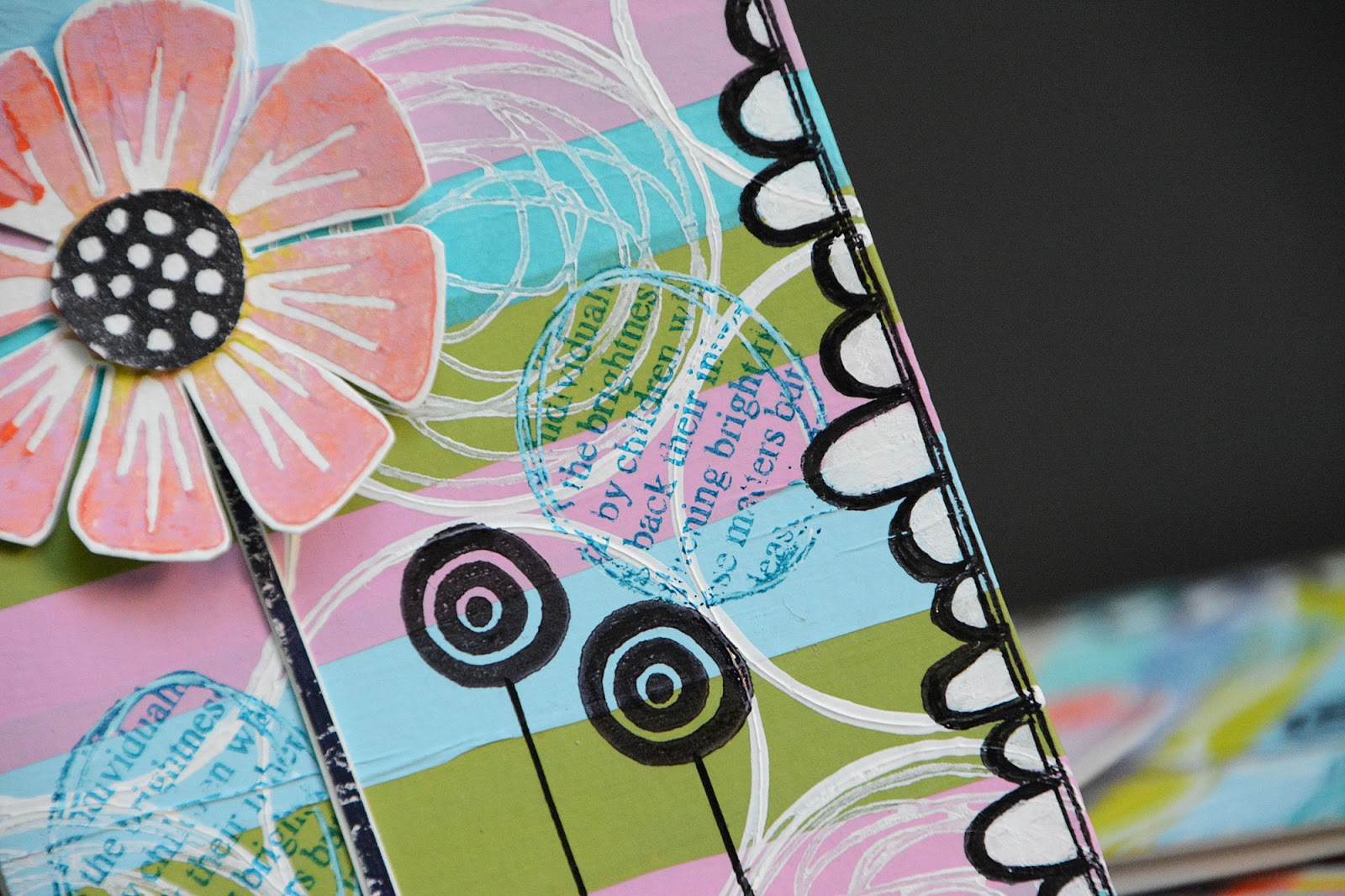 PaperArtsy: 2015 #16 Colourful Cards {by Anneke de Clerck}