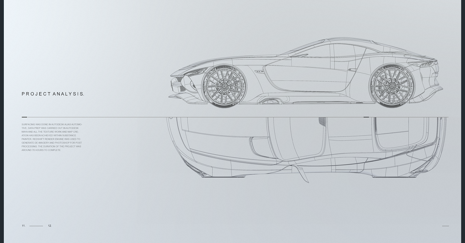 Mercedes SLR | Vision Design | Redshift Render Blog