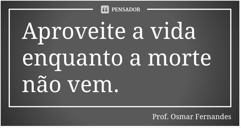 Blog do Prof. Osmar Fernandes: Osmar Soares Fernandes - o pensador