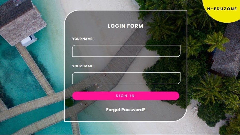Transparent Login Form HTML CSS ( Leafy Border ) Transparent Login Form HTML CSS ( Leafy Border )