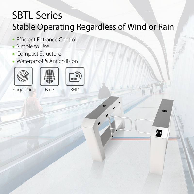 Entrance control system: Swing Barrier