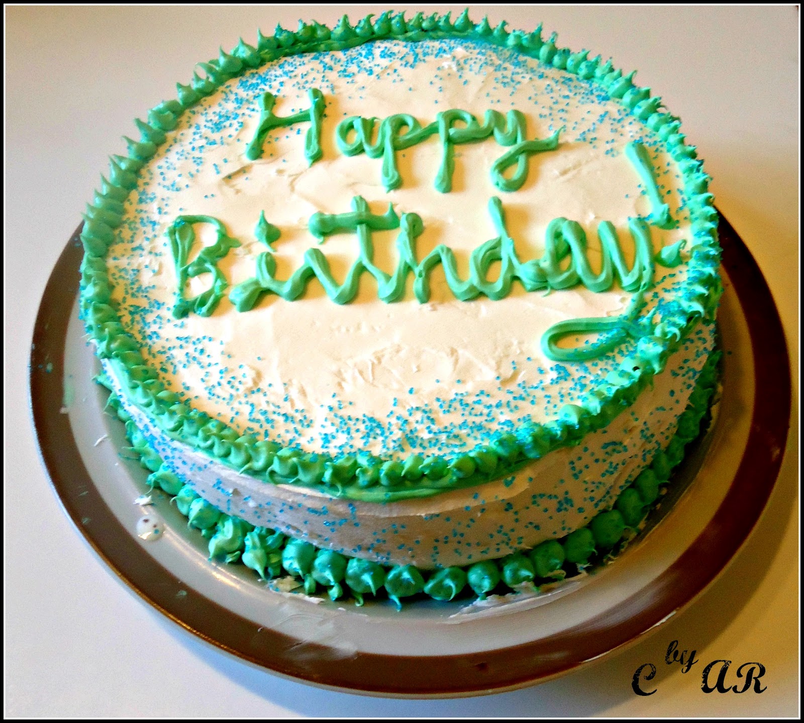 Creations by Alisha Rose: How to Make an Ice Cream Cake