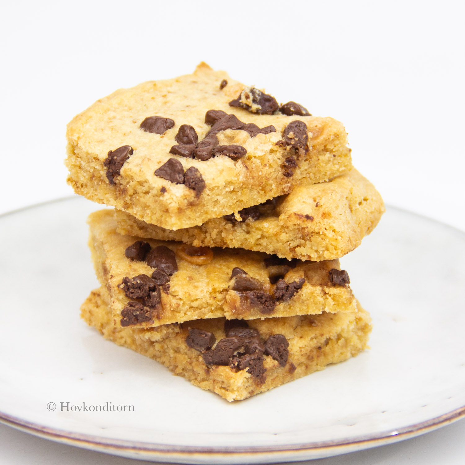 Chocolate & Fudge Cookie Squares