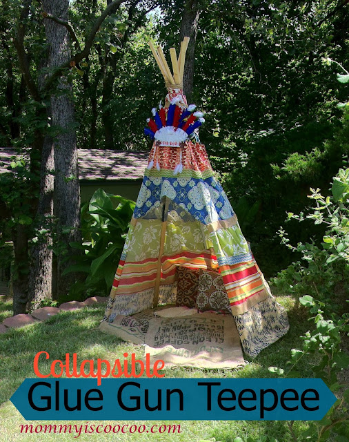 A Good Teacher Never Stops Learning: DIY Teepee - Tipi DIY