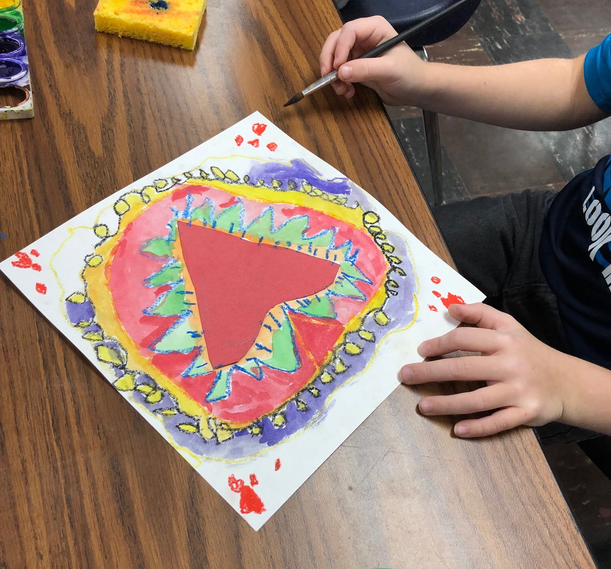 Mrs. Harris' art room: Jim Dine Radiating hearts kindergarten art lesson